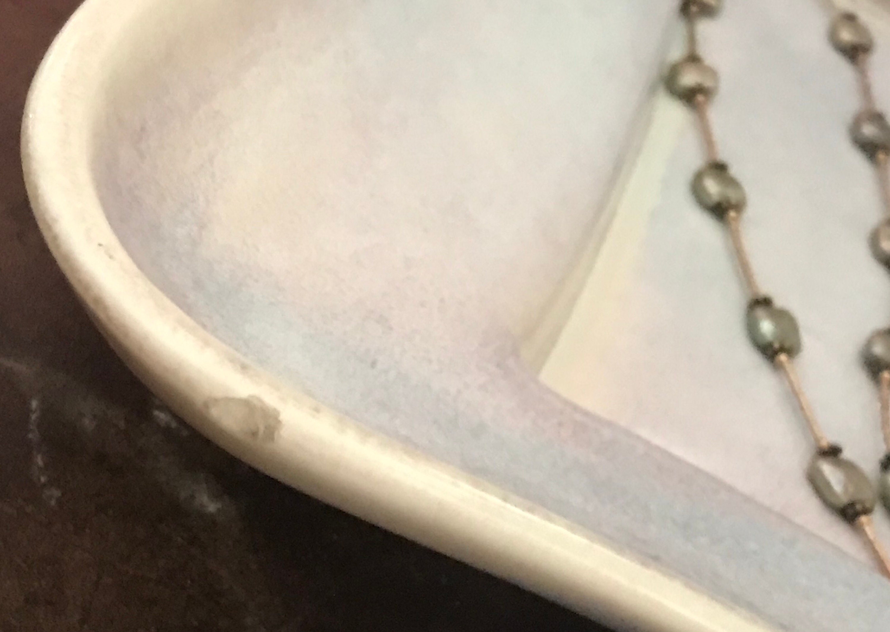 Catalina Pottery White Clay Glazed Art Ware Platter Made by Gladding ...