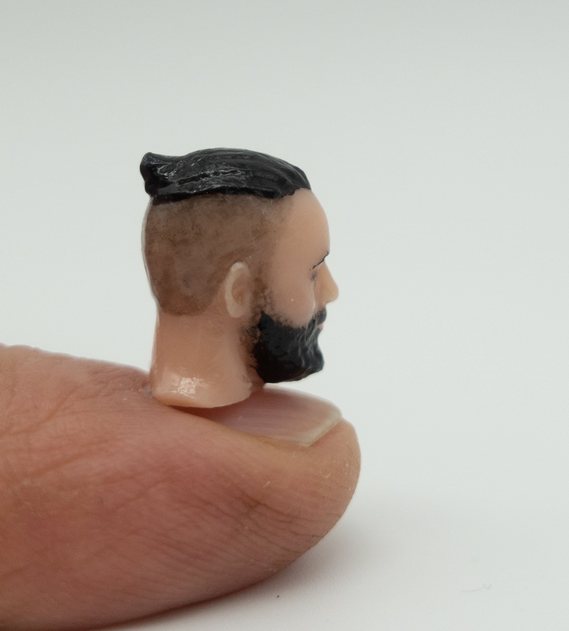 Custom individual head for LEGO figure with wedding ring in | Etsy