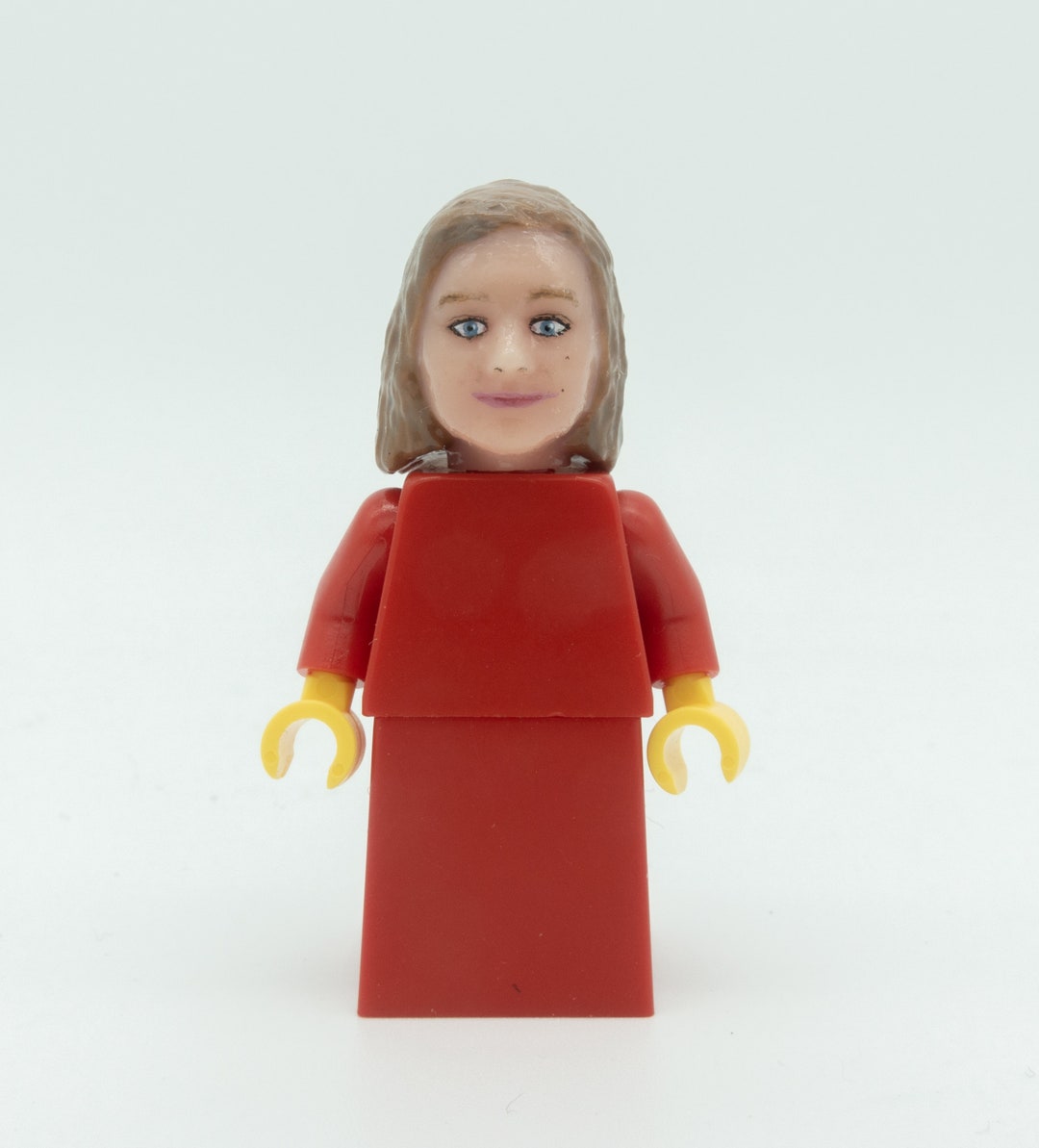 Custom Individual Head for LEGO Figure With Wedding Ring in Gift Box - Etsy