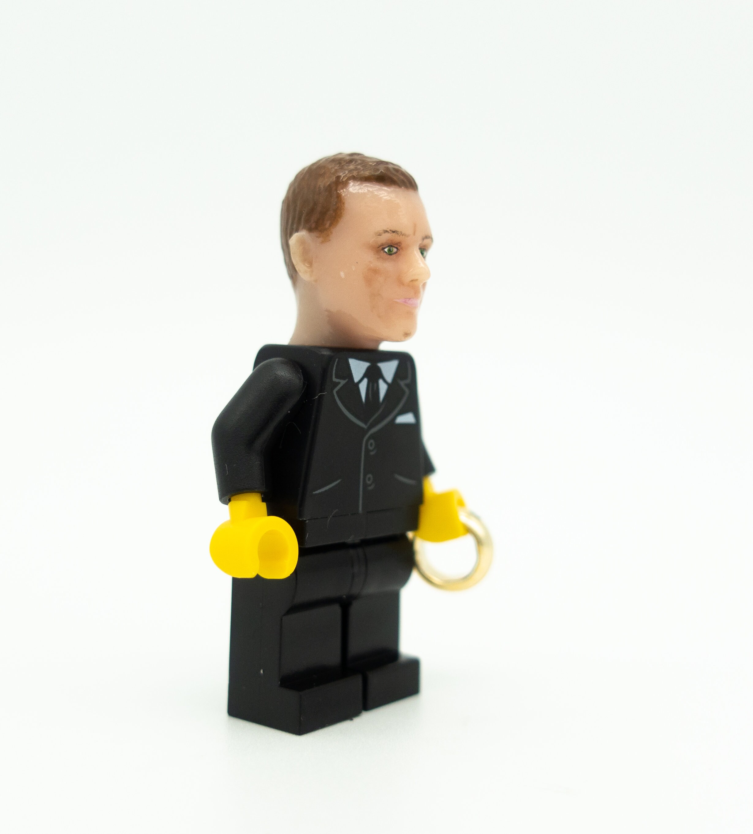 Custom Individual Head for LEGO Figure With Wedding Ring in Gift Box - Etsy