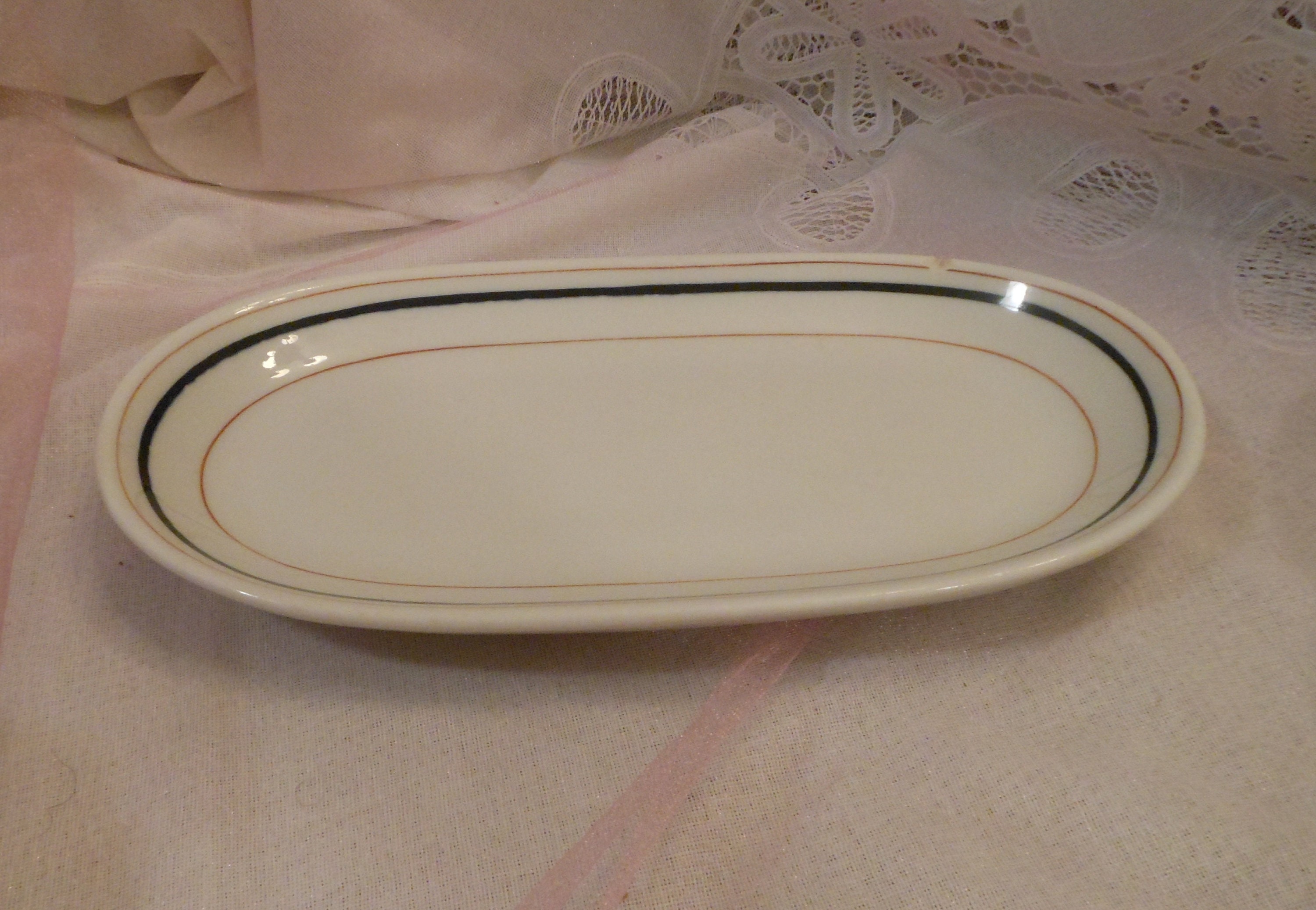 Antique Bailey Walker Vitrified China Long Narrow Platter 1925 - Etsy