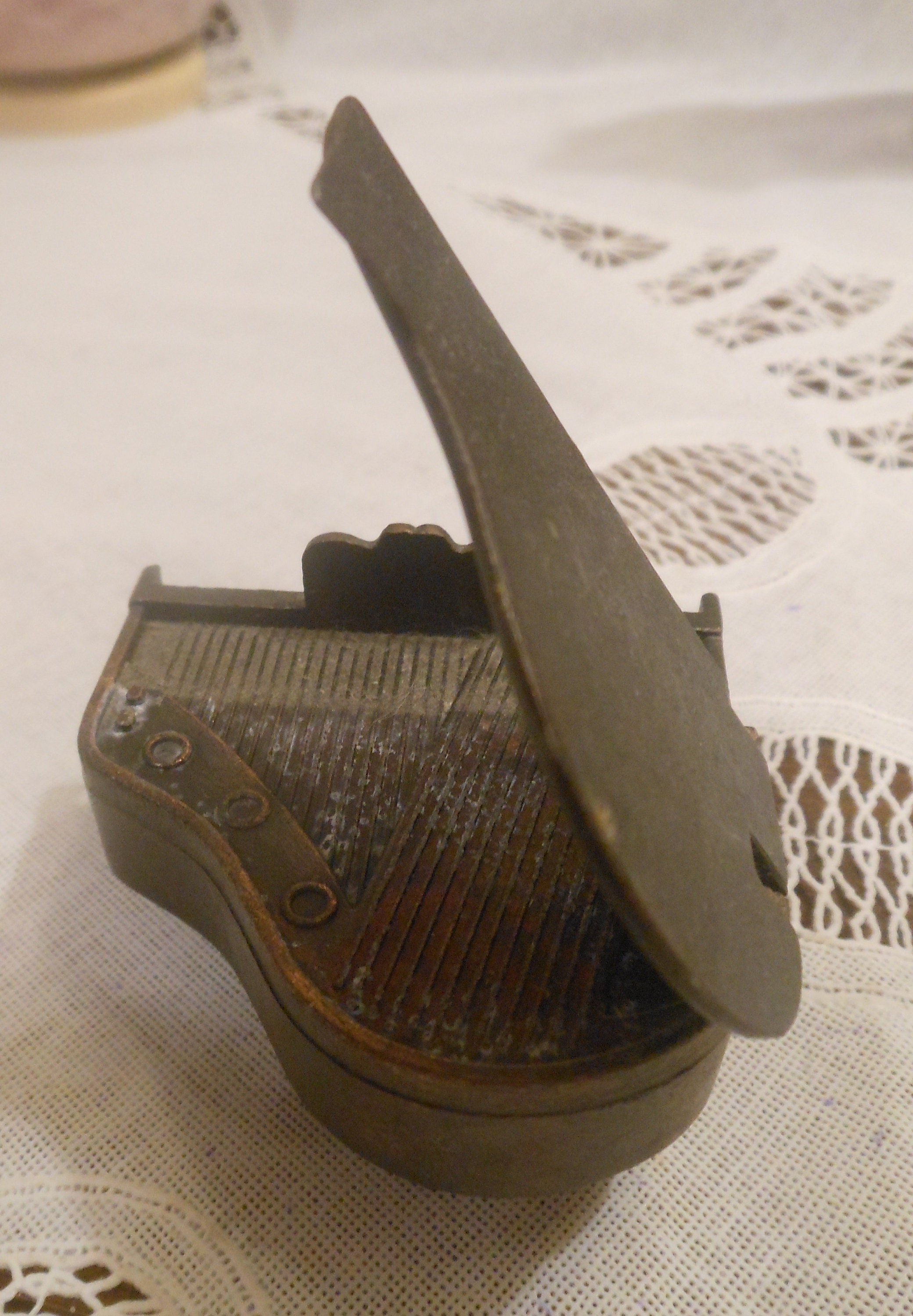 Vintage Metal Grand Piano Pencil Sharpener Miniature Open | Etsy