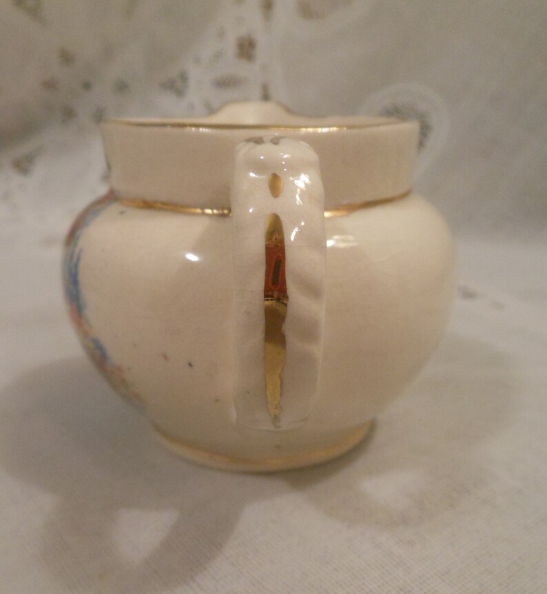 Vintage T Lawrence Falcon Ware Mini Creamer / Pitcher Colonial - Etsy