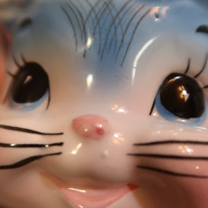 Collectible Vintage Lefton Miss Priss Single Child's Mug Big Innocent ...