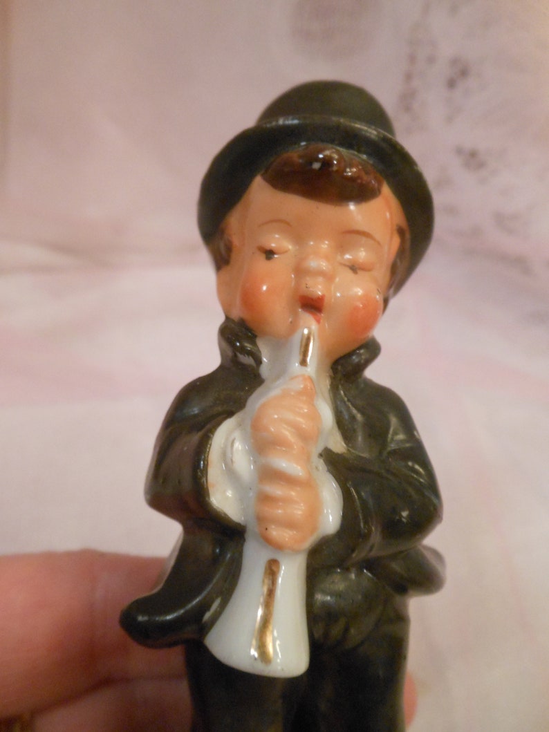 Hard to Find Vintage Adorable Little Boy in Black Top Hat & | Etsy