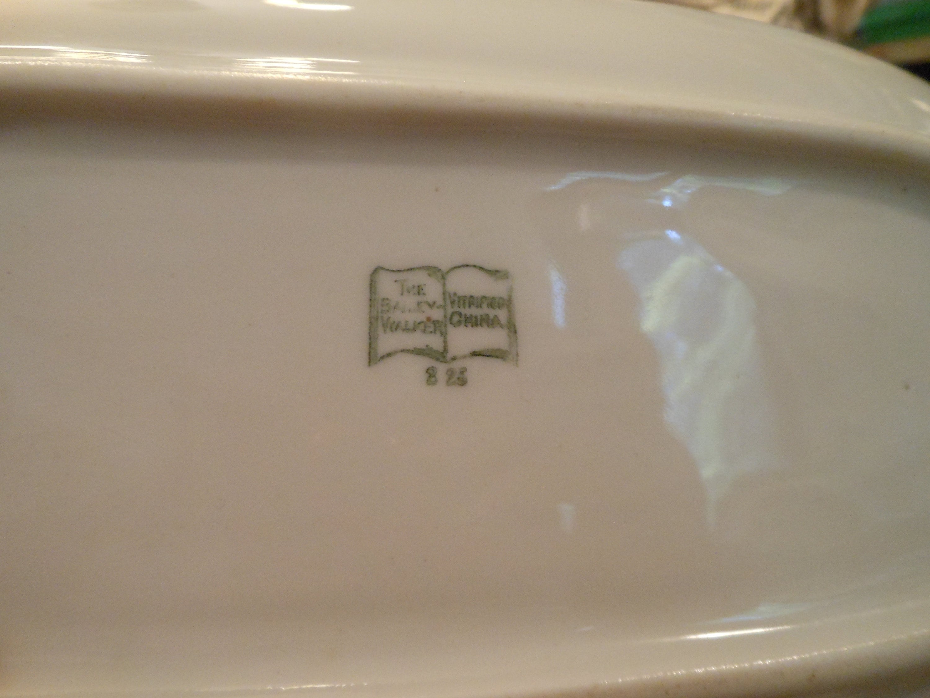 Antique Bailey Walker Vitrified China Long Narrow Platter 1925 - Etsy