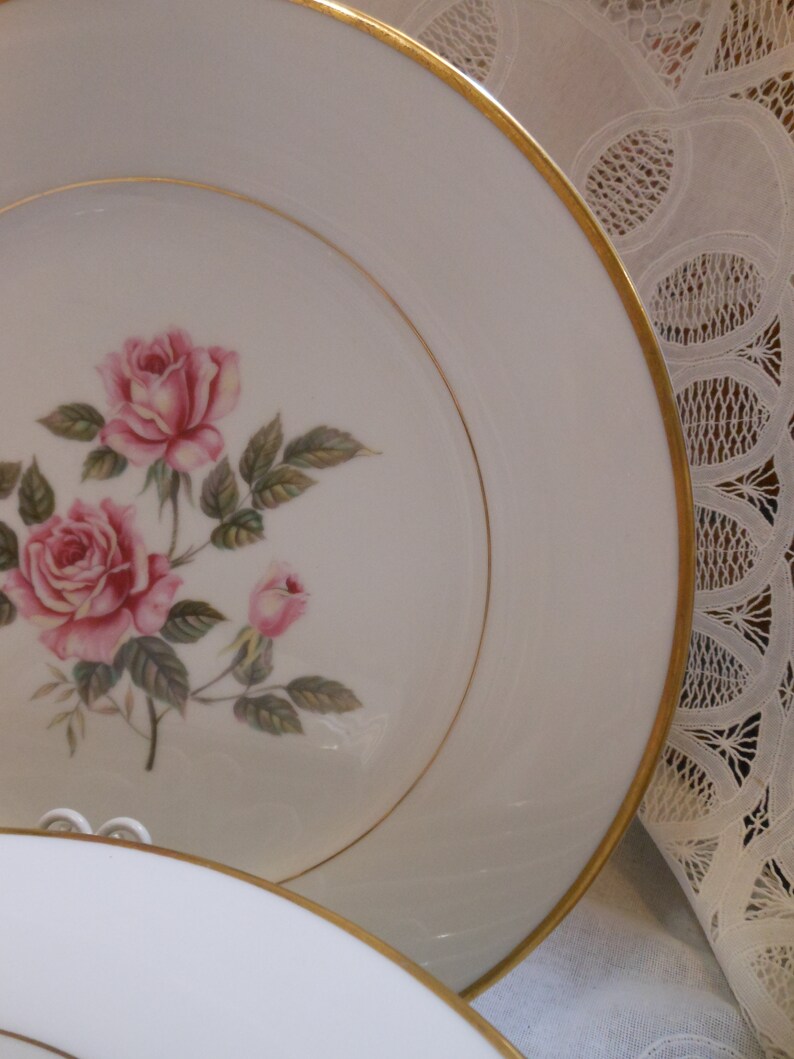 Sweet in Pink Vintage Noritake Lindrose Dinner Plate Pink - Etsy