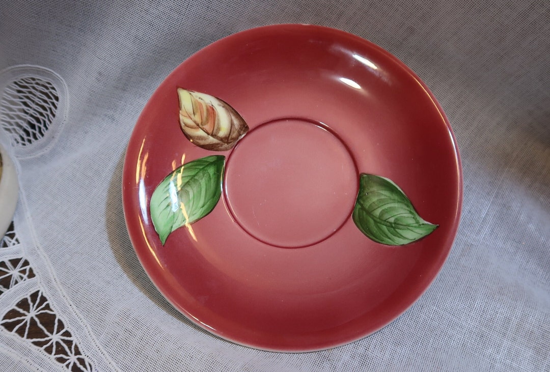 Adorbs Vintage Miyao PY Anthropomorphic Apple Red Cup Saucer Dark Red ...