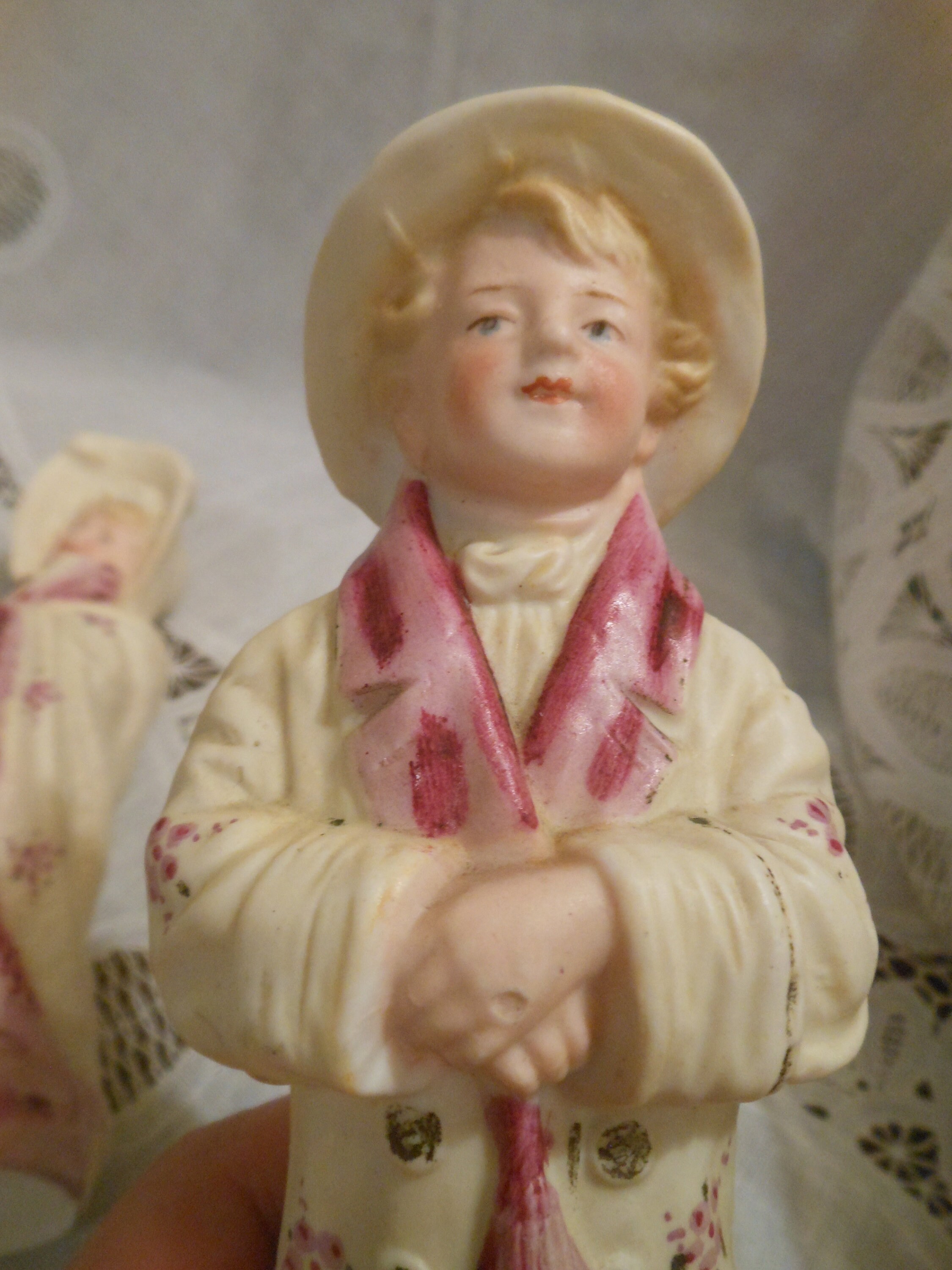 Victorian Antique Gebruder Heubach Bisque Piano Girl & Boy | Etsy