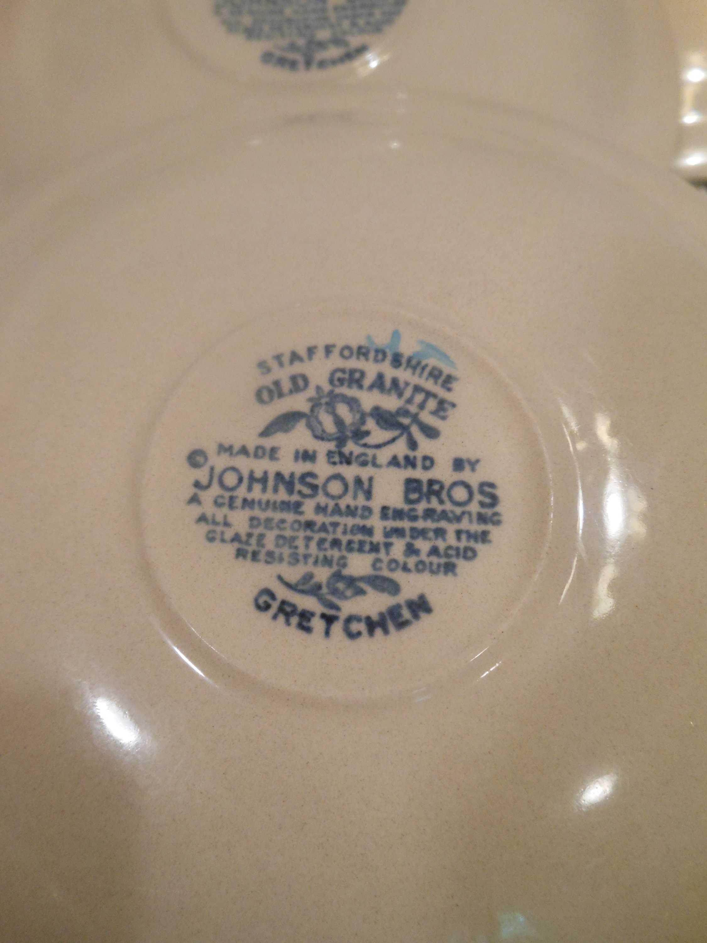 Set of 5 Whimsical Vintage Johnson Bros Gretchen Blue Cup - Etsy.de