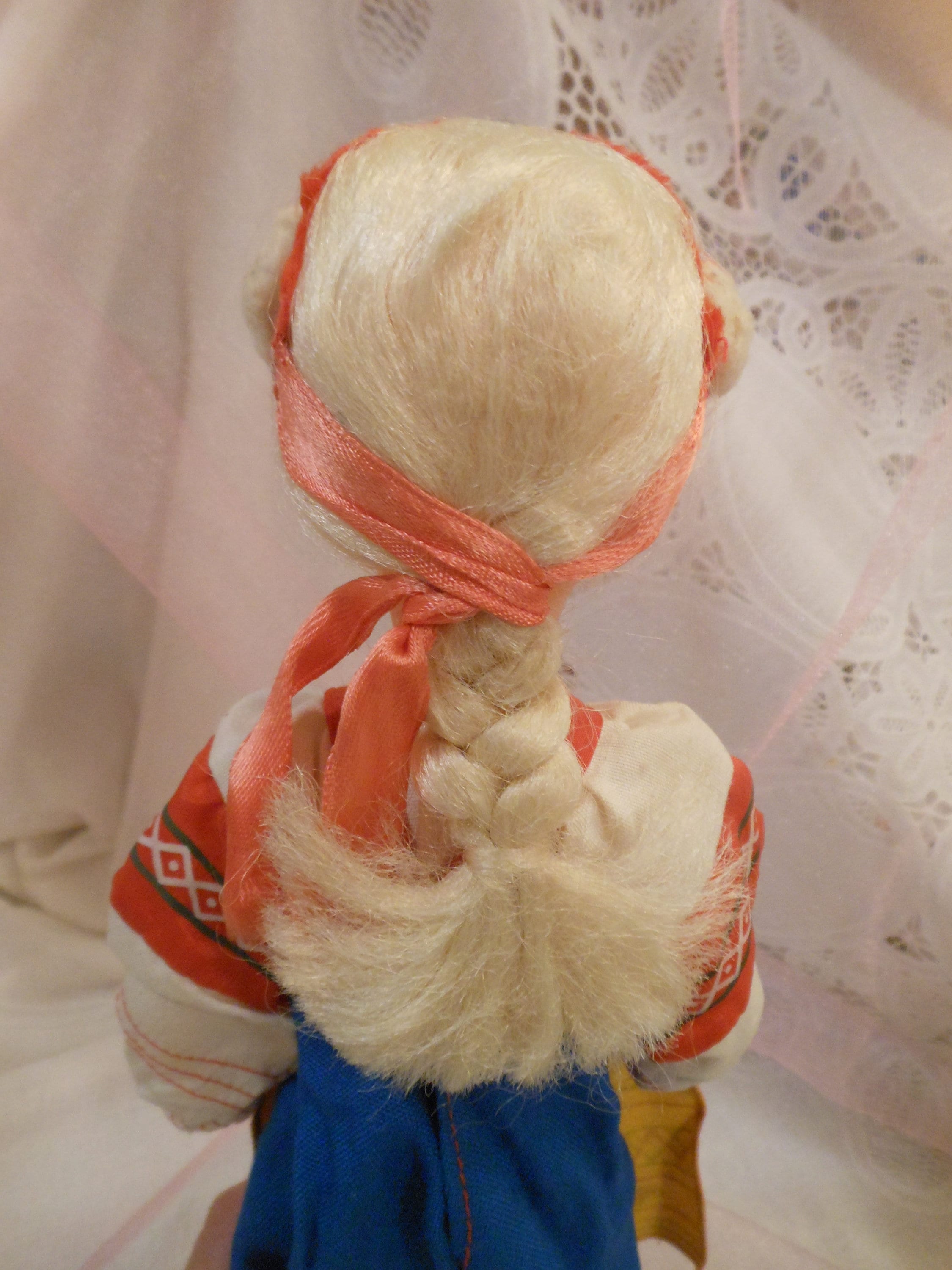 Darling Vintage Celluloid Hard Plastic Dutch Girl Doll w/ Pom | Etsy