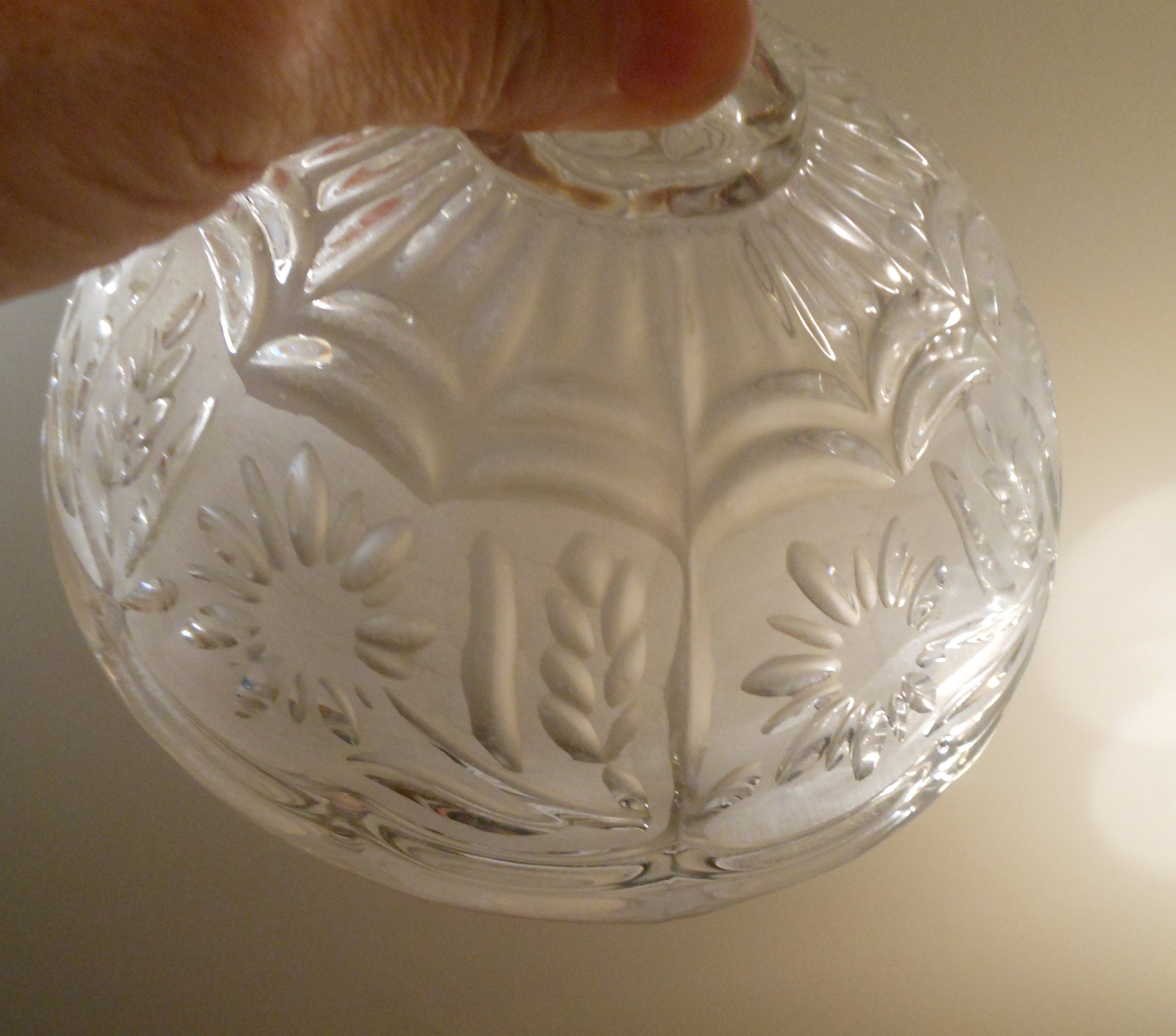 Heavy Vintage Frosted Lead Crystal Covered Compote W/ Steeple | Etsy