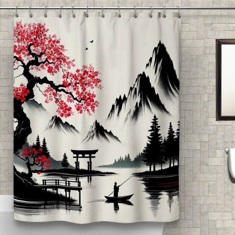 Japanese Curtains - Etsy