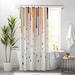 Abstract Drip Shower Curtain, Modern Minimalist Bathroom Decor ...
