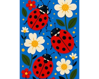 Ladybug Elegance Full Drill DIY Diamond Painting Kit - Etsy
