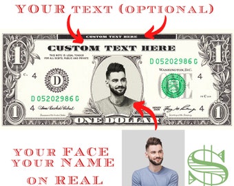 Your Face on Money - Etsy