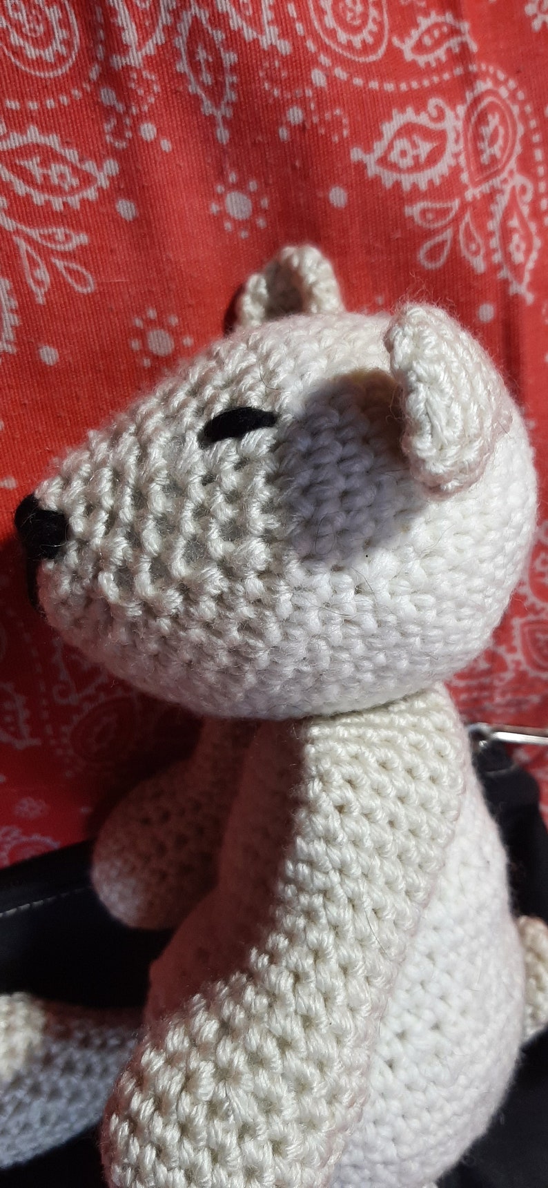 Stuffed Polar Bear - Handmade - Crochet - Etsy