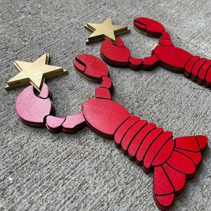 Lobster With Star Tree-topper - Etsy