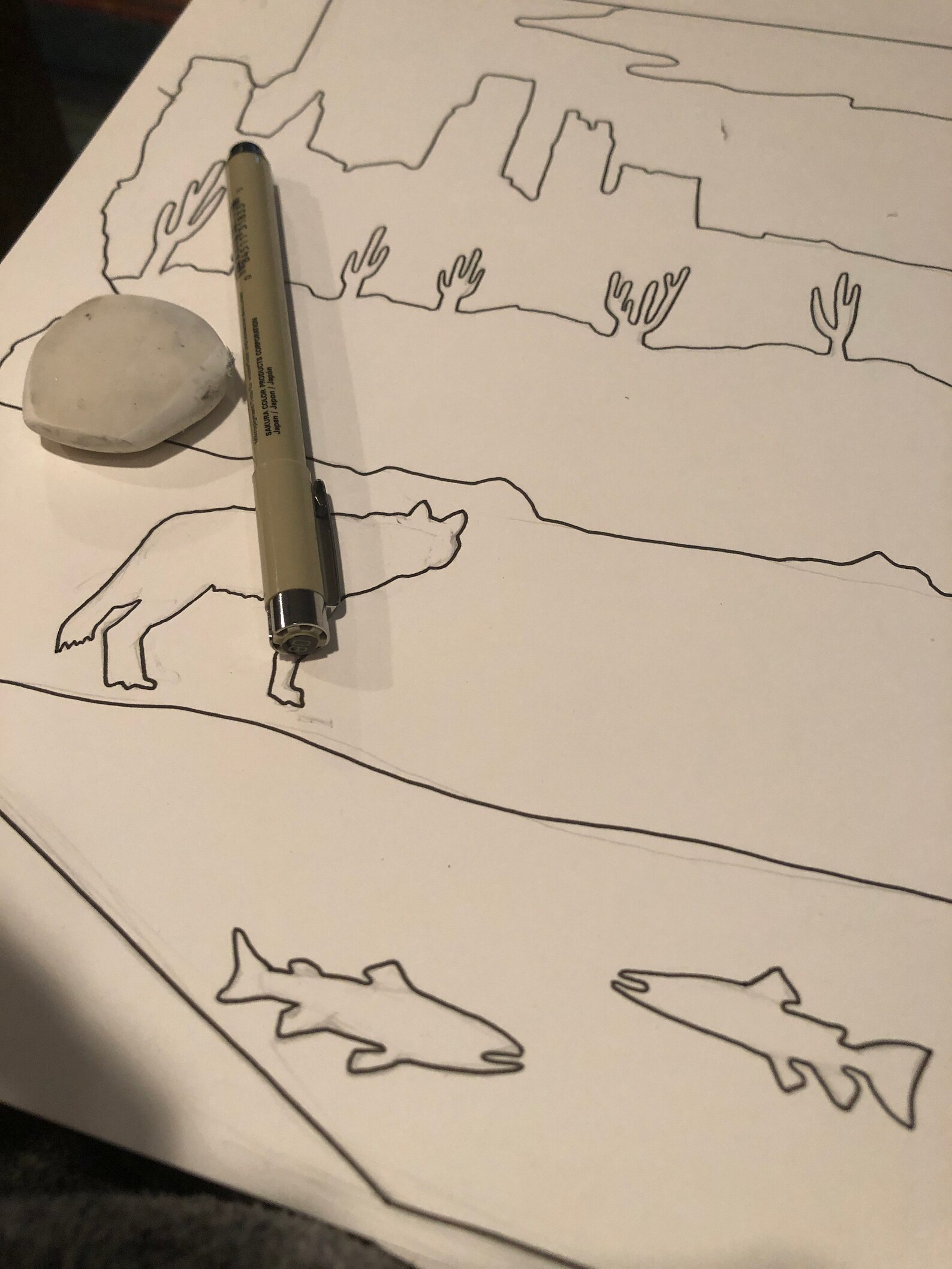 Arizona Art / Wooden State of Arizona - Etsy