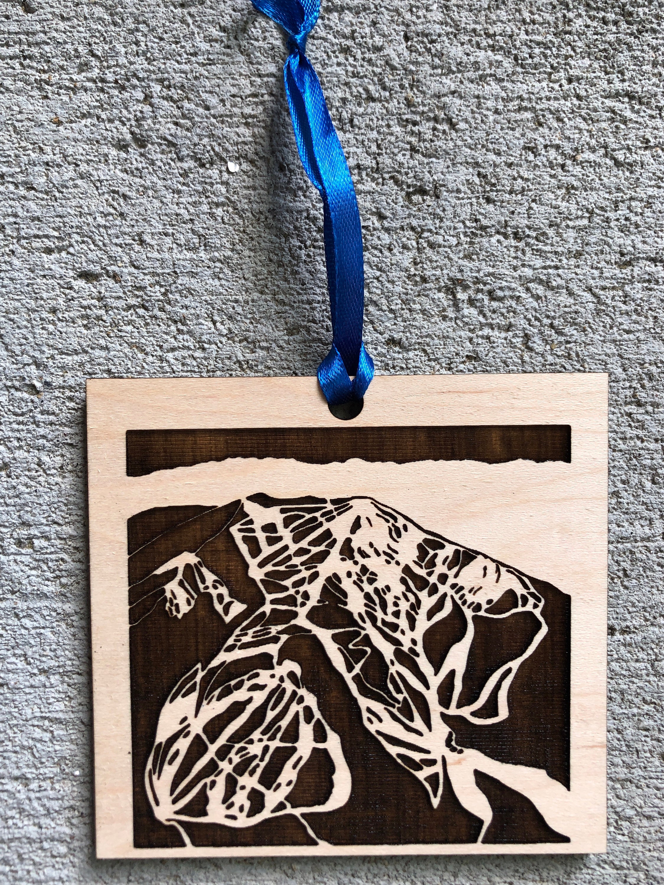 Snowbowl Ski Mountain Wood Art / Snowbowl Missoula / Snowbowl Trail Map ...