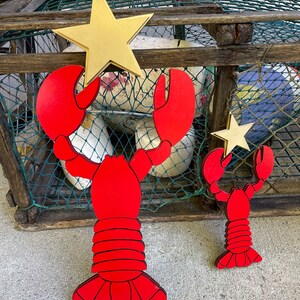 Lobster With Star Tree-topper - Etsy