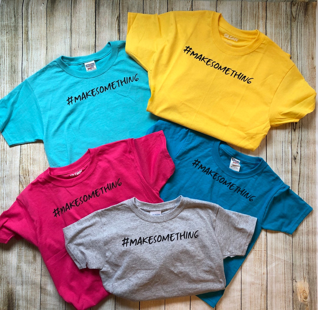 Make Something Shirt / #makesomething / Art T-shirt - Etsy
