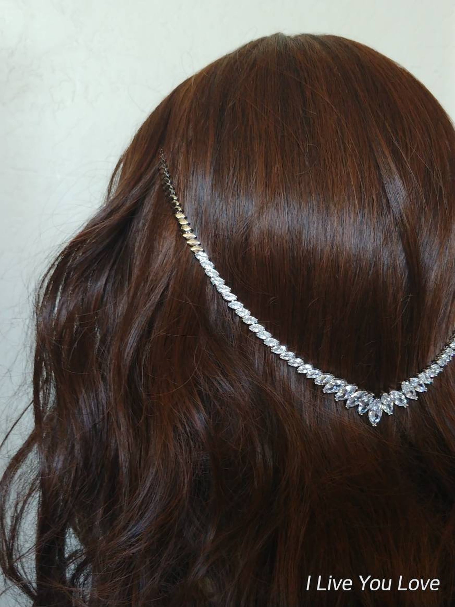 Forehead Jewelry-bridal Hair Piece-headpiece Wedding-bridal | Etsy