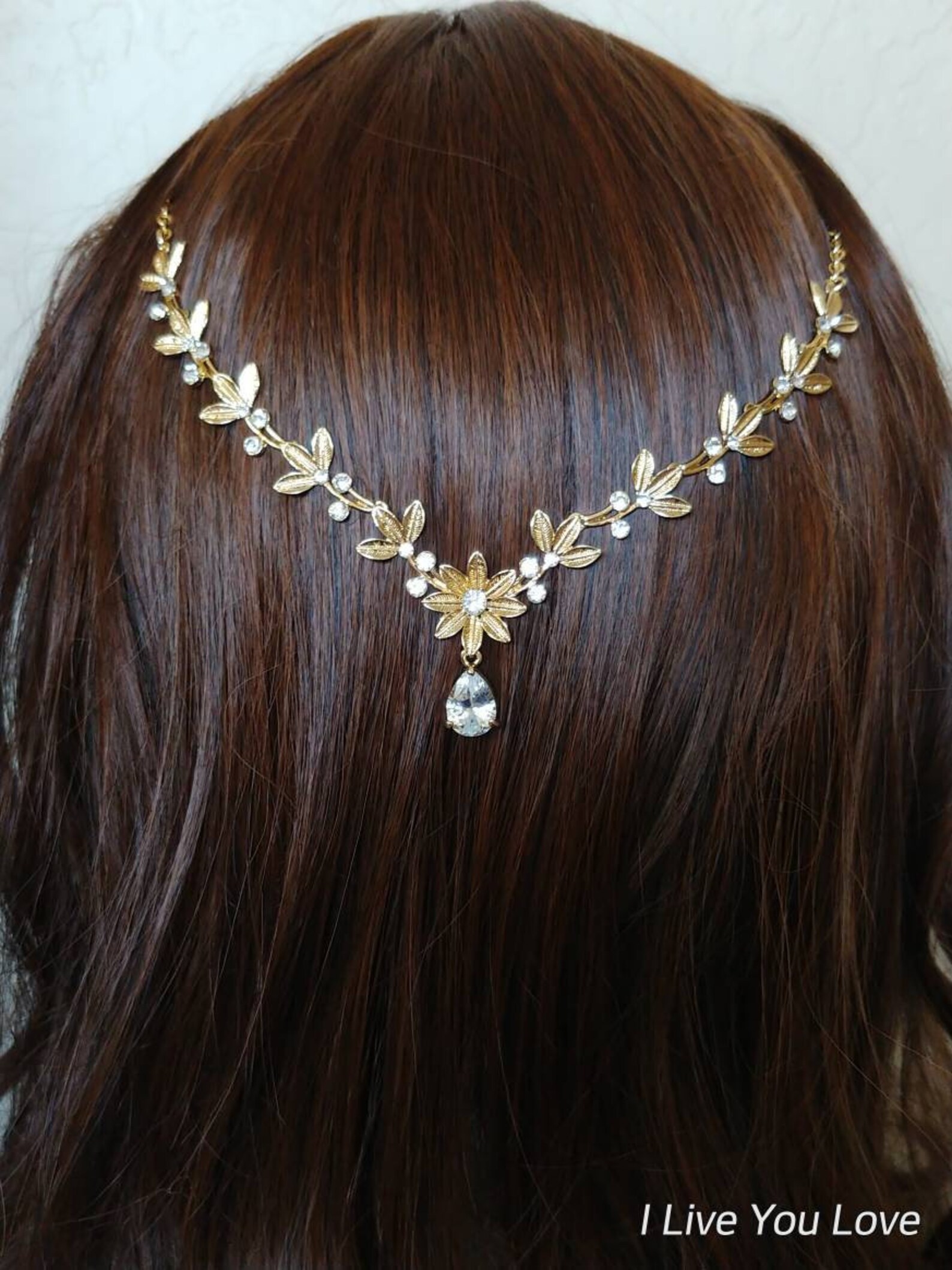 Daisy Hair Accessory-Forehead Jewelry-Flower Hair | Etsy