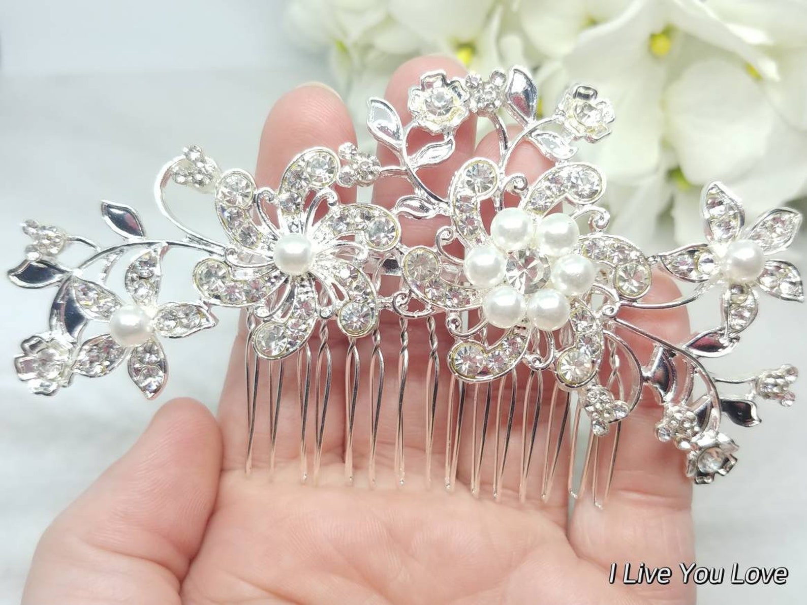 Mouse Ears Hidden Mickey Bridal Hair Comb-disney - Etsy