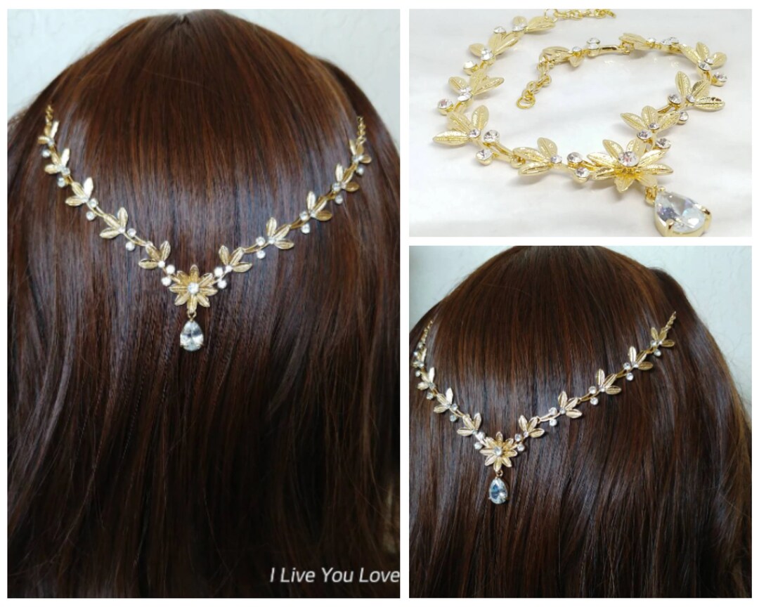 Daisy Hair Accessory-forehead Jewelry-flower Hair Accessories-boho ...