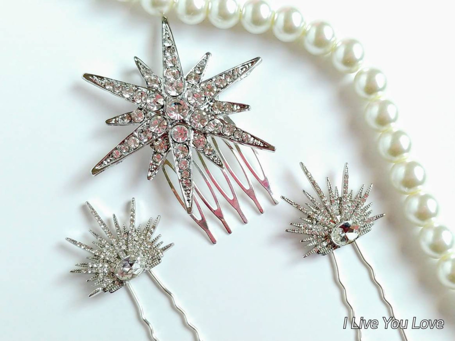 Celestial Hair Accessories-Bridal Hair Accessories-Wedding | Etsy