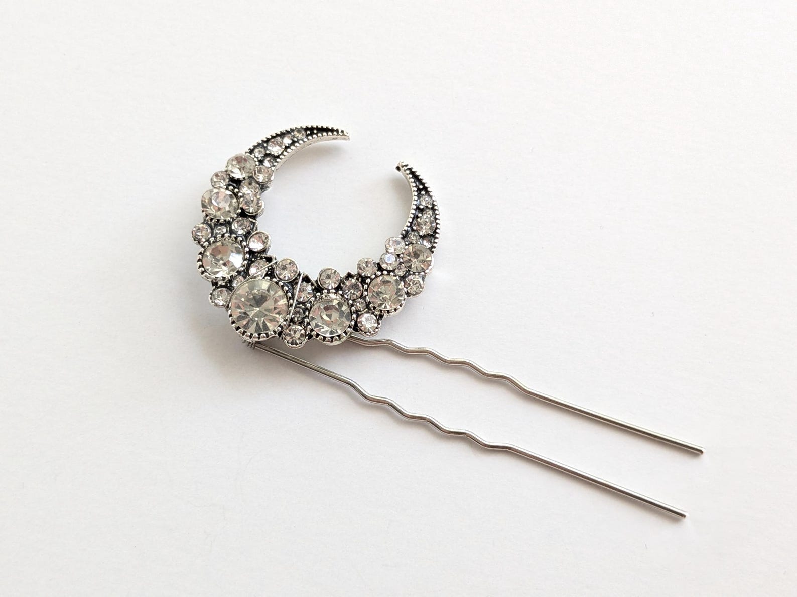 Moon Hair Pin-bridal Hair Accessories-wedding Hair Accessories-bridal ...