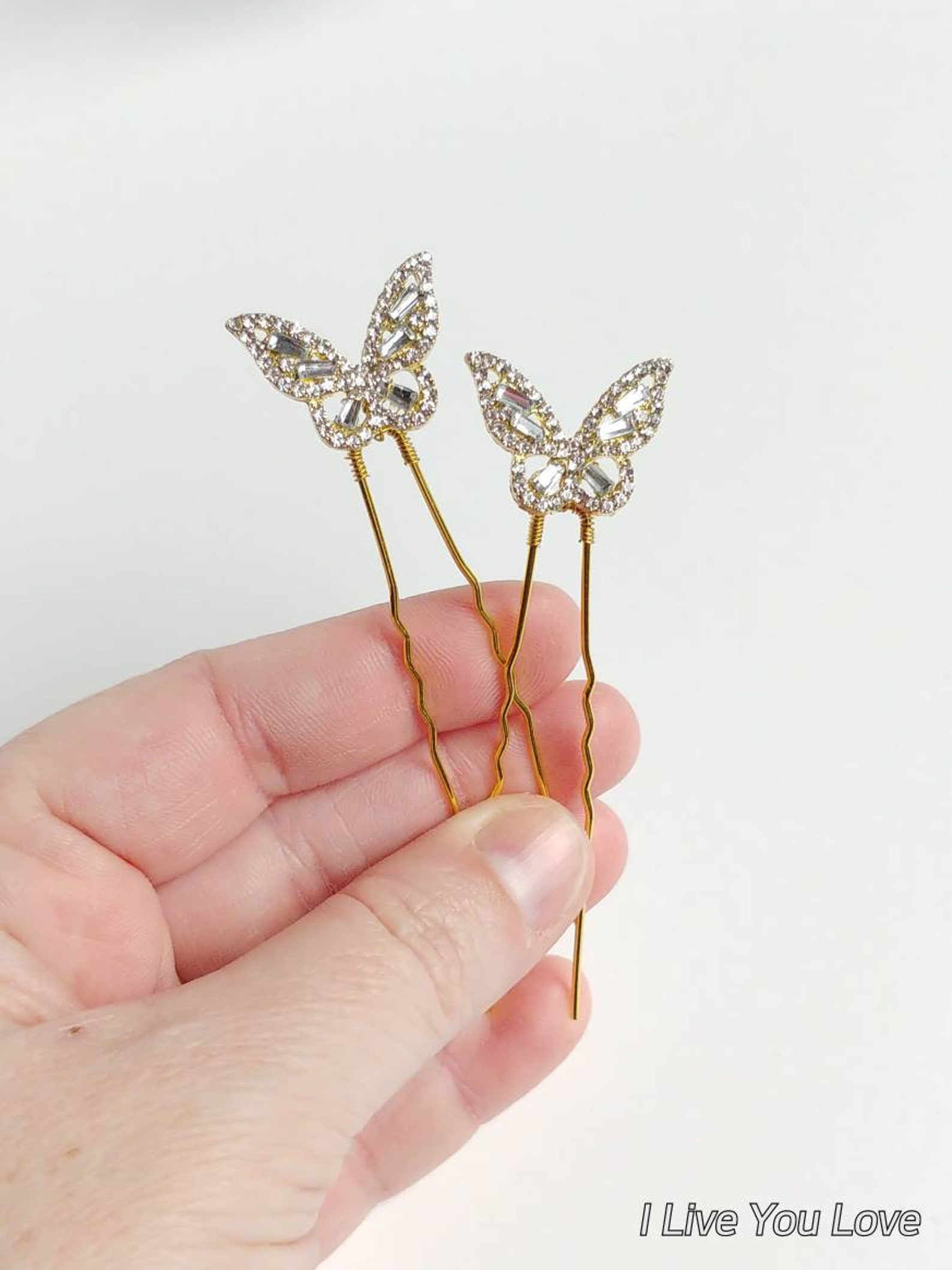 Bridal Hair Pin Set-gold Bridal Hair Accessories-gold Wedding - Etsy