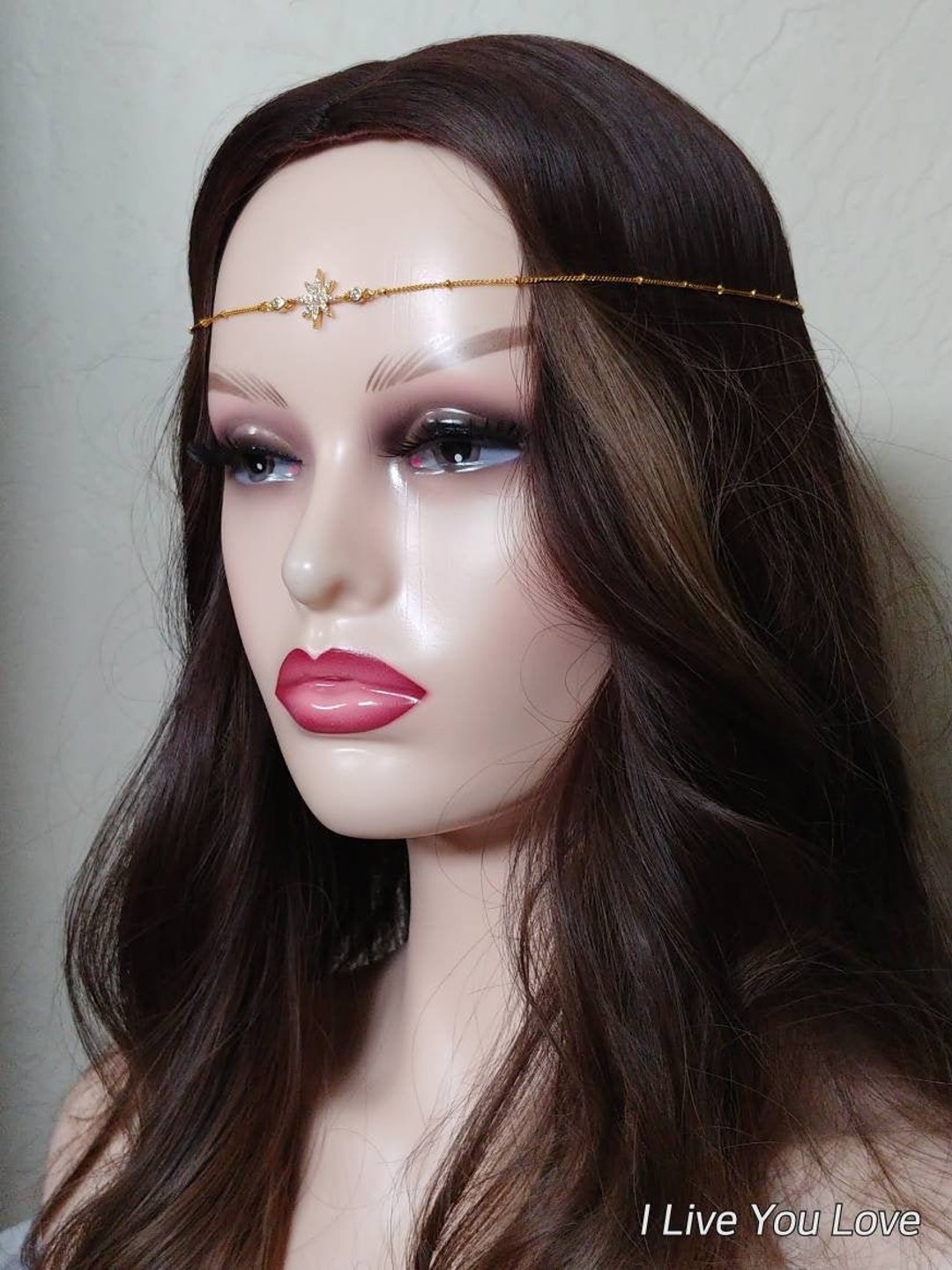 Star Headpiece-celestial Hair Accessories-forehead - Etsy