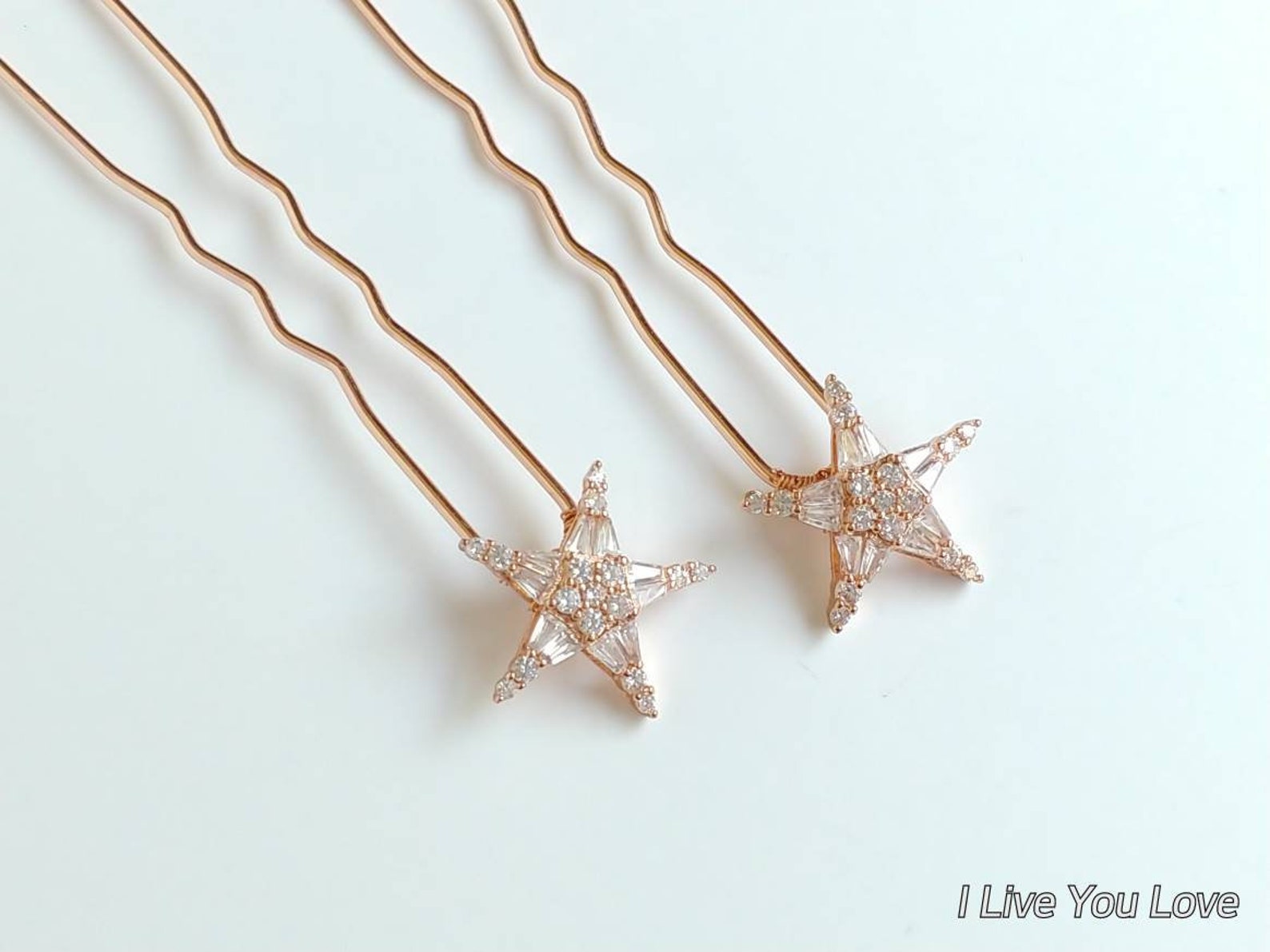 Star Hair Pin-bridal Hair Accessories-wedding Hair - Etsy