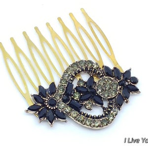 Gothic Hair Comb-gothic Hair Accessories-wedding Hair - Etsy