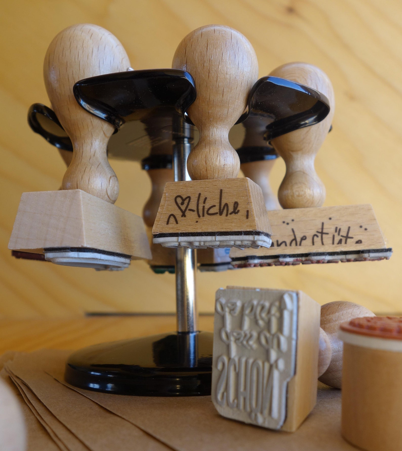 Avec votre nom ou texte cachet personnalisé selon vos | Etsy