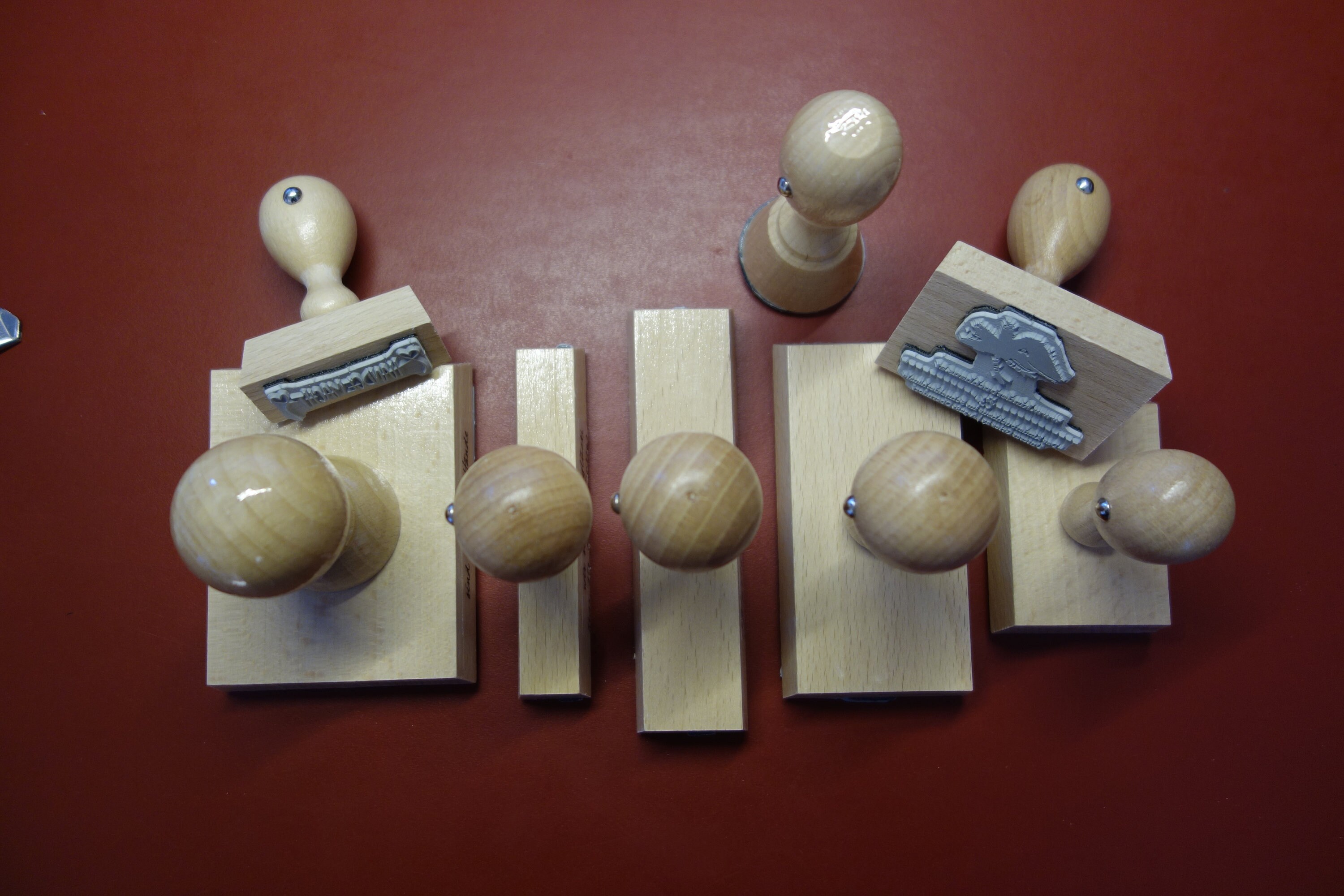 Wooden Stamp bÜwa for Book Shipment / - Etsy UK