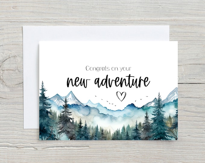 Large Together, We Can Climb Mountains - Large Blank Greetings Card ...