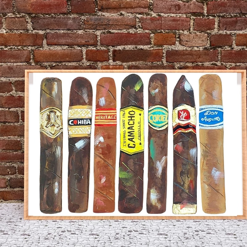 Cigar Art - Etsy
