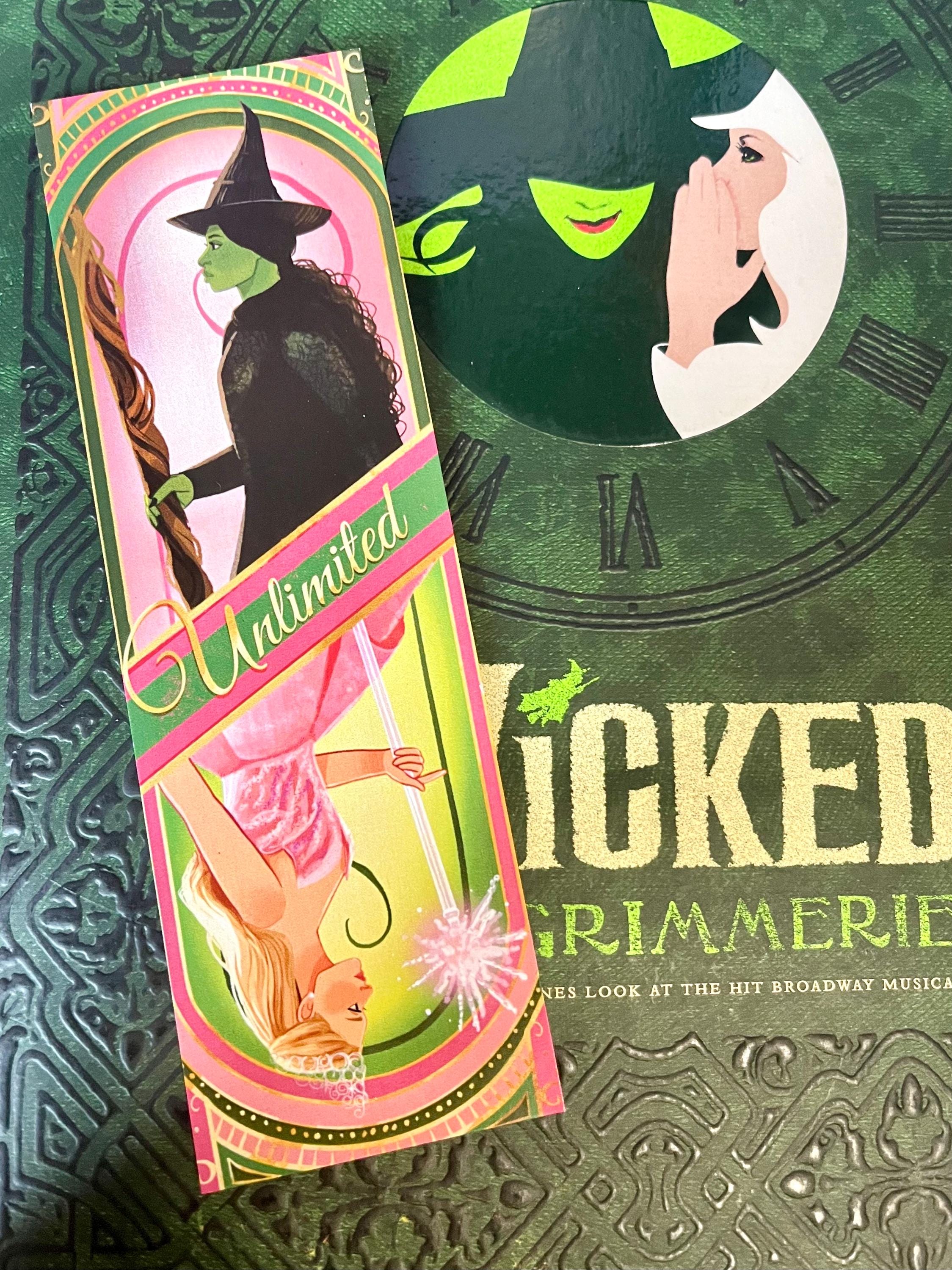 Unlimited - Elphaba and Glinda Bookmark - Etsy