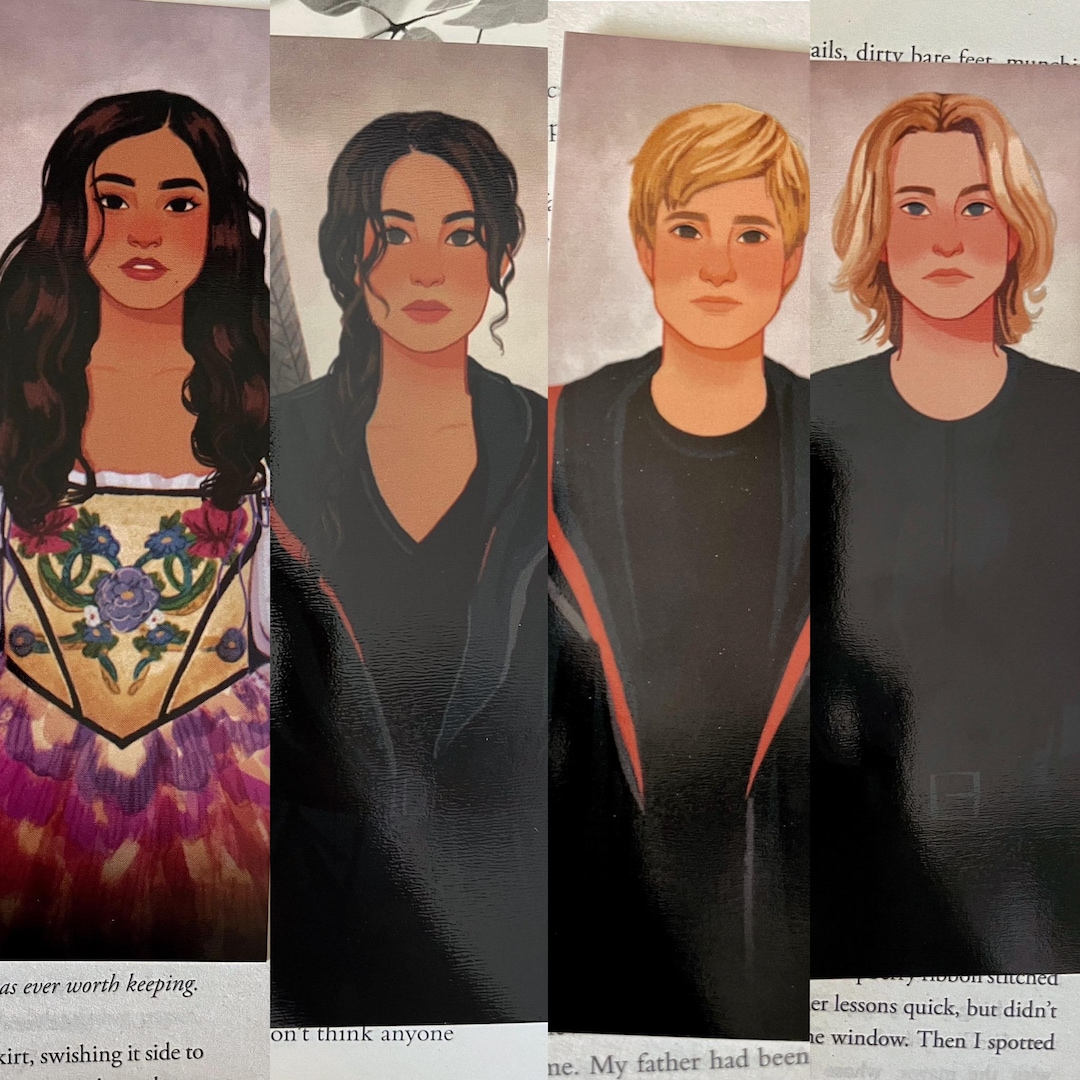 District 12 - Hunger Games Bookmarks - Etsy
