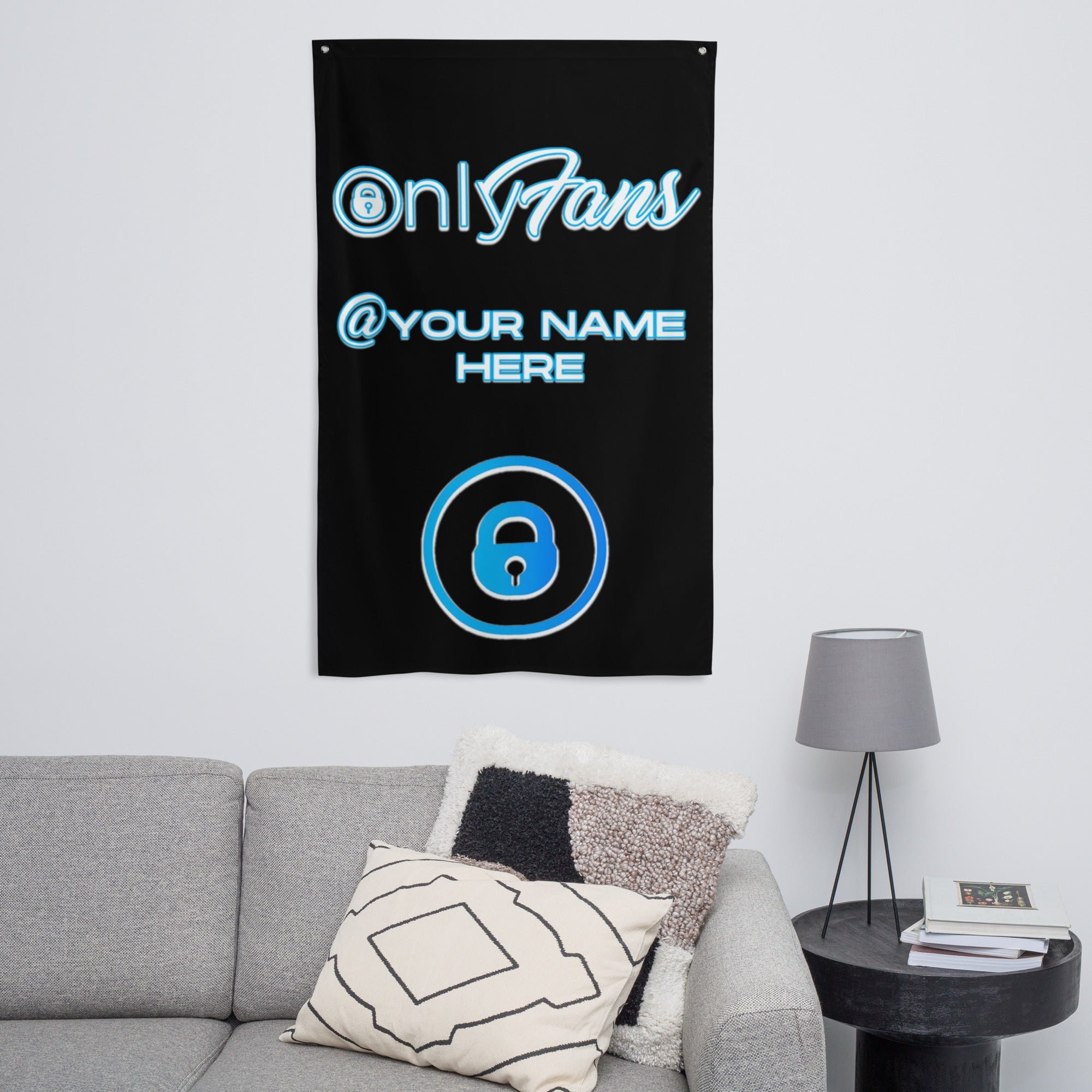 Personalized Custom ONLYFANS Flag Banner Content Creator, Gifts, Gifts ...