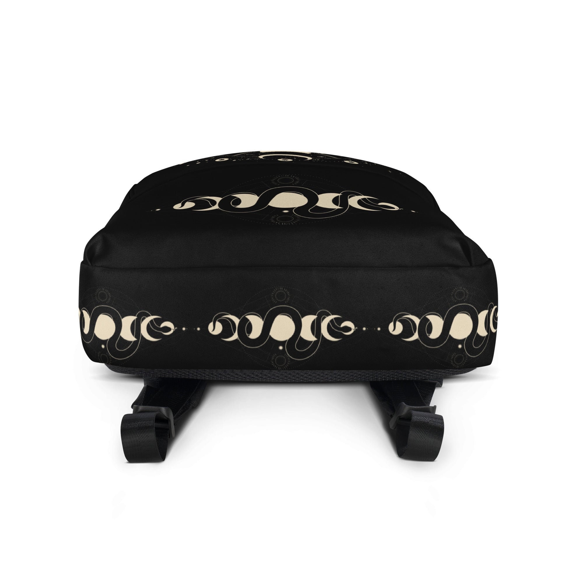 Celestial Serpent Luxepack Luna Snake Sun Spiritual Backpack Travel Bag ...