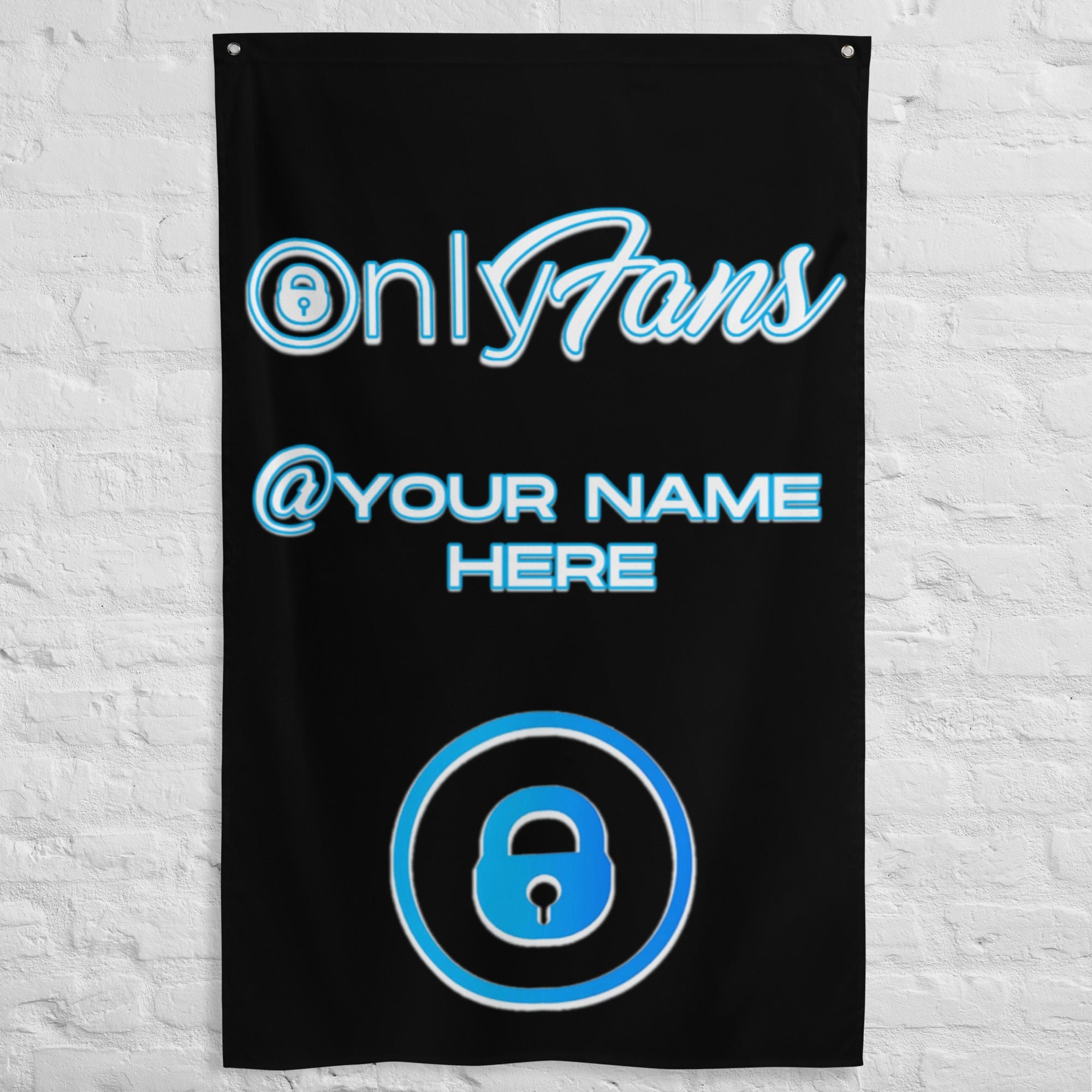 Personalized Custom ONLYFANS Flag Banner Content Creator, Gifts, Gifts ...