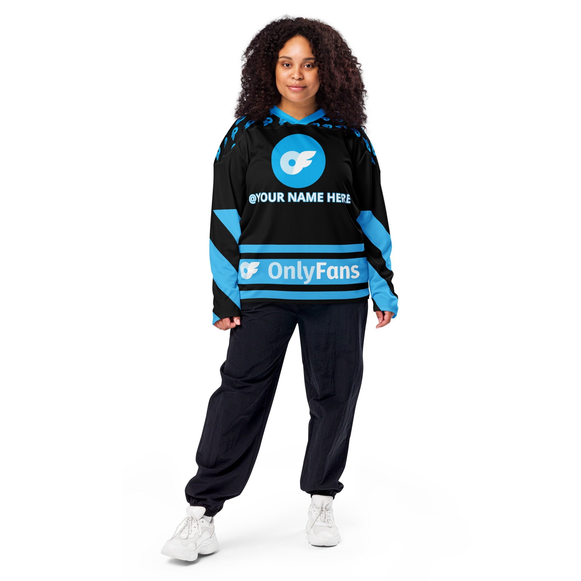 Onlyfans Your Ultimate Icebreaker! Personalized Custom Eco Hockey Fan ...