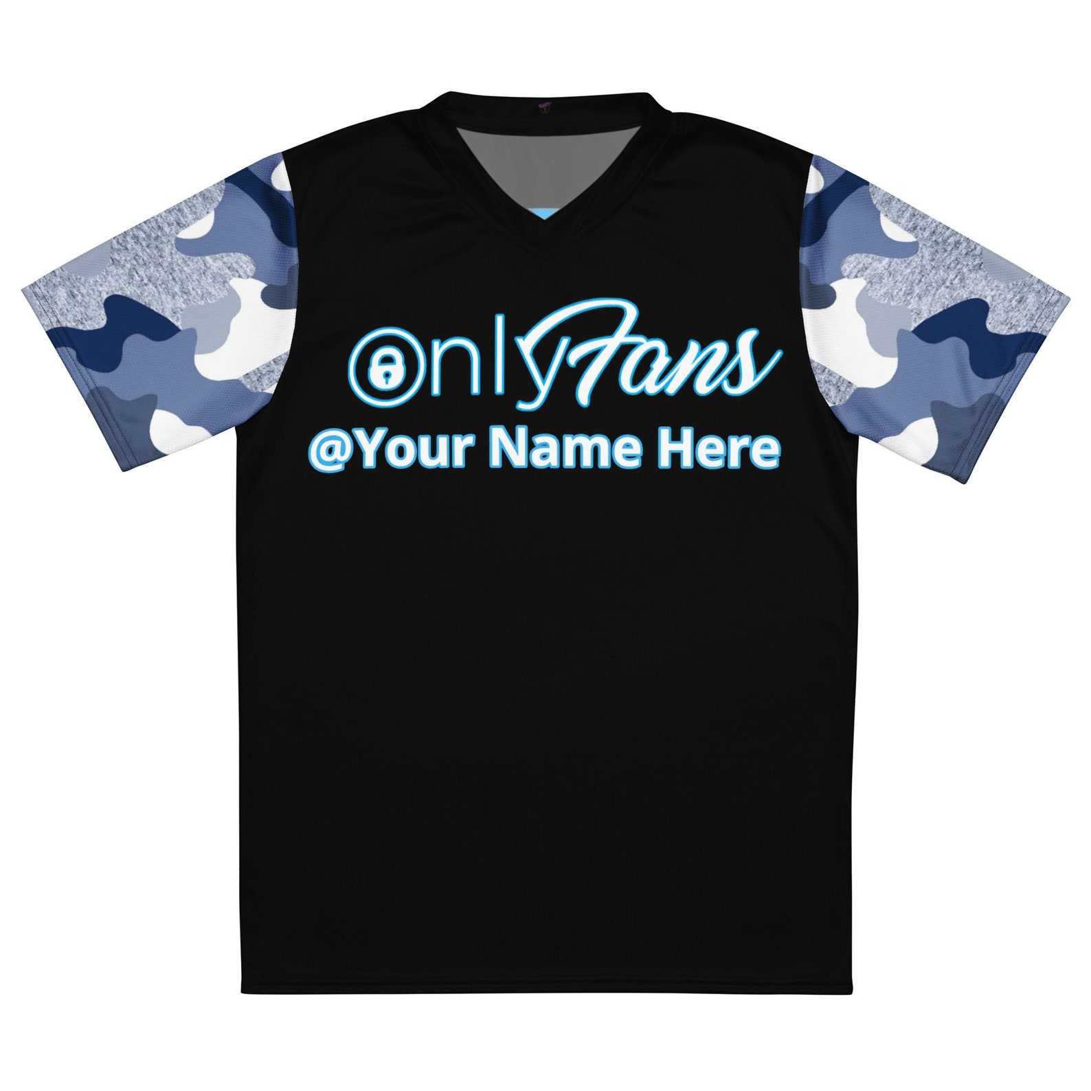 Onlyfans Camo Personalized Custom Recycled Gender-neutral Unisex Sports ...