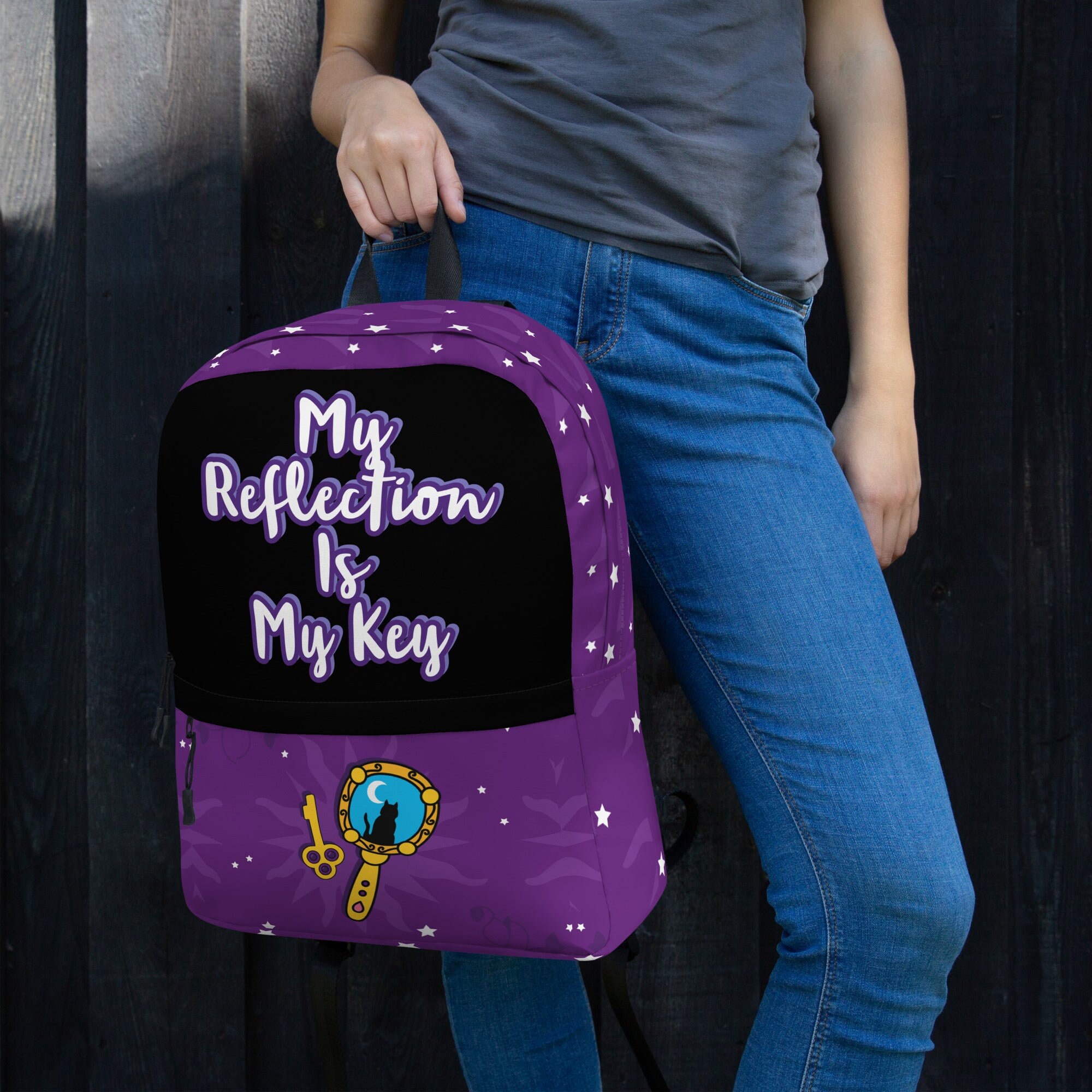 My Reflection is Key Luxury Custom Backpack | Travel Bag | Overnight ...