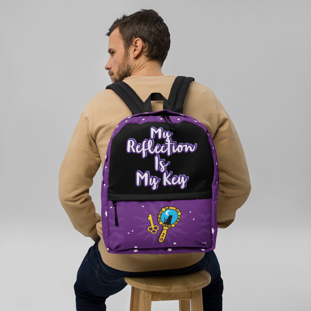 My Reflection is Key Luxury Custom Backpack | Travel Bag | Overnight ...