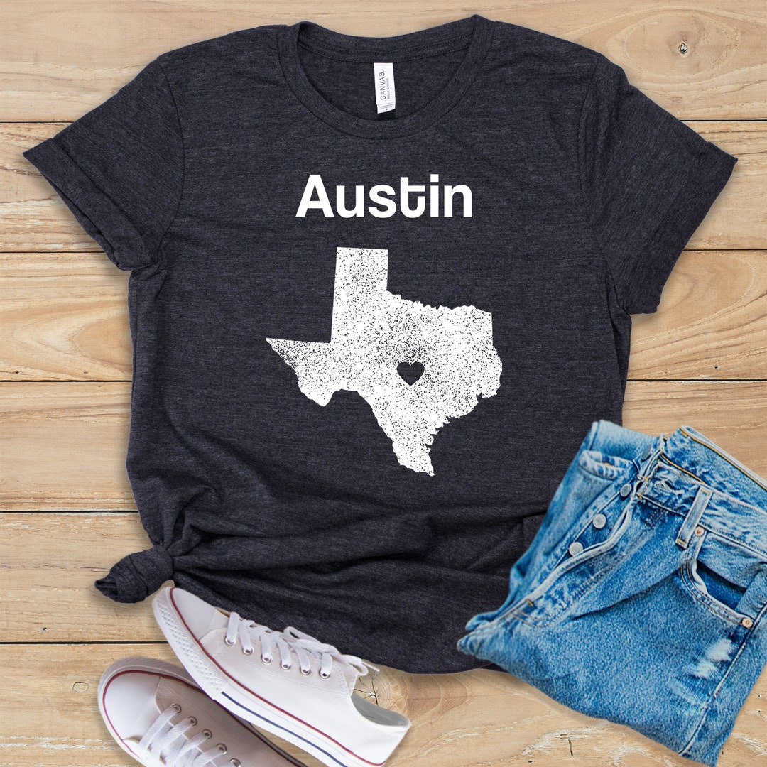 Austin Texas Shirt Tank Top Hoodie Austin TX Austin - Etsy